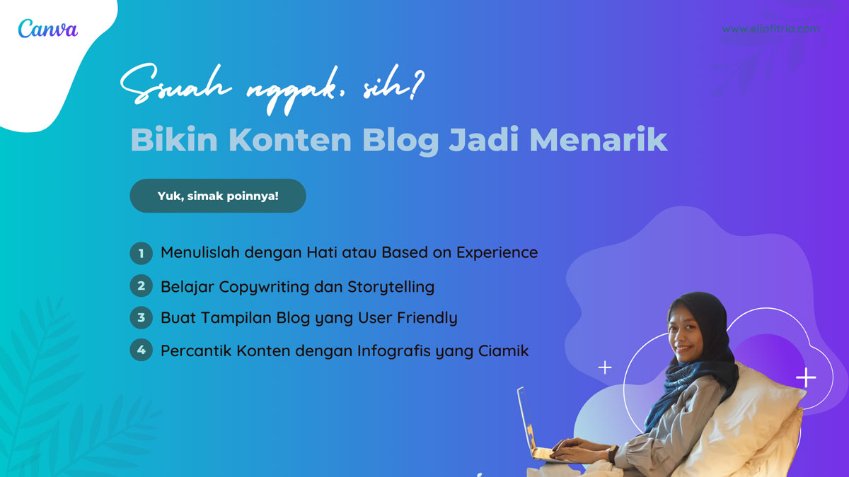 Cara Percantik Konten Blog atau Media Sosial agar Lebih Menarik